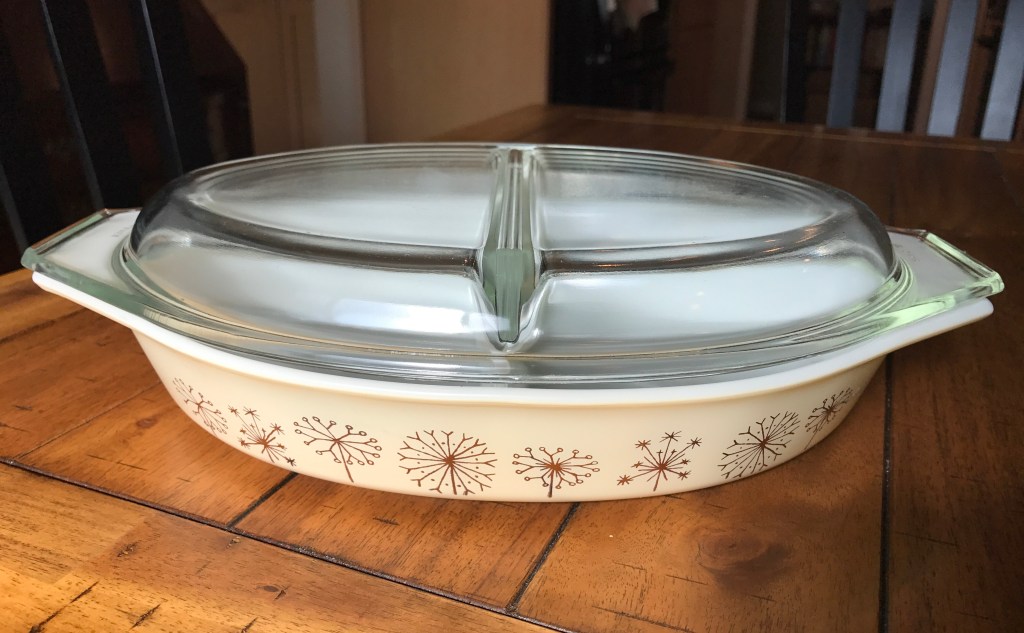 Thrifted Find: Pyrex Divided Dishes – Thrifted Kitchen