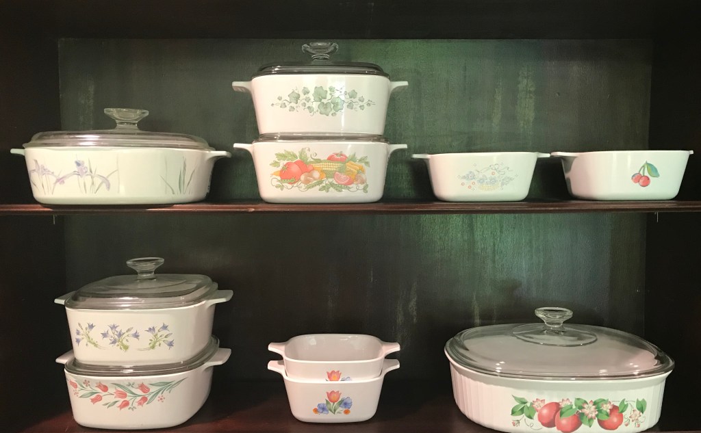 Thrifted Find: ’90s Corning Ware Patterns – Thrifted Kitchen